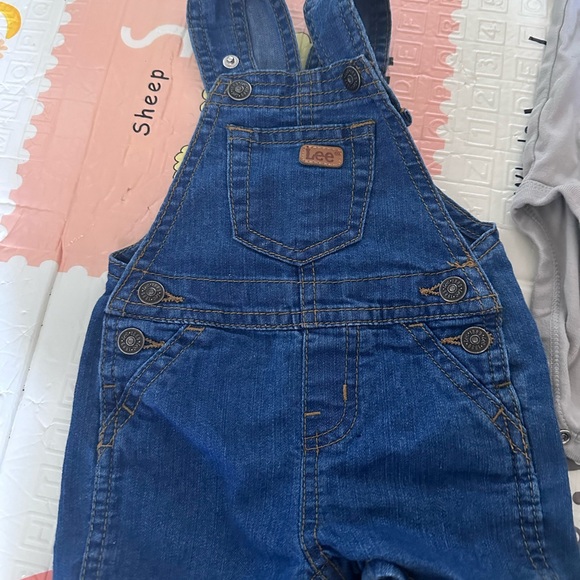 Lee | One Pieces | Lee Blue Denim Overalls Adjustable Straps | Poshmark